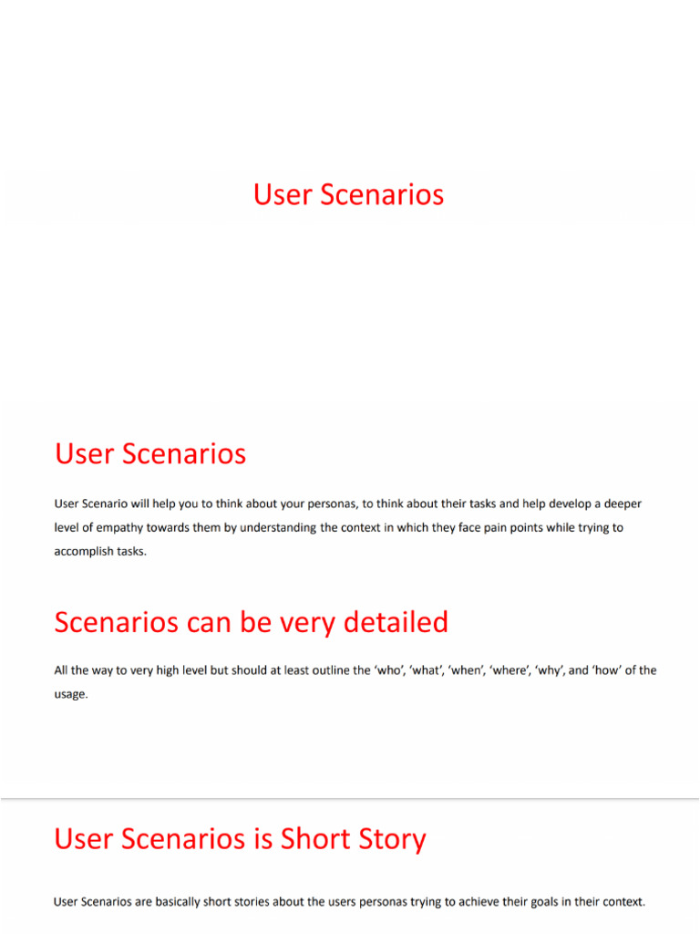 7 User Scenario 7 Prajwal | PDF