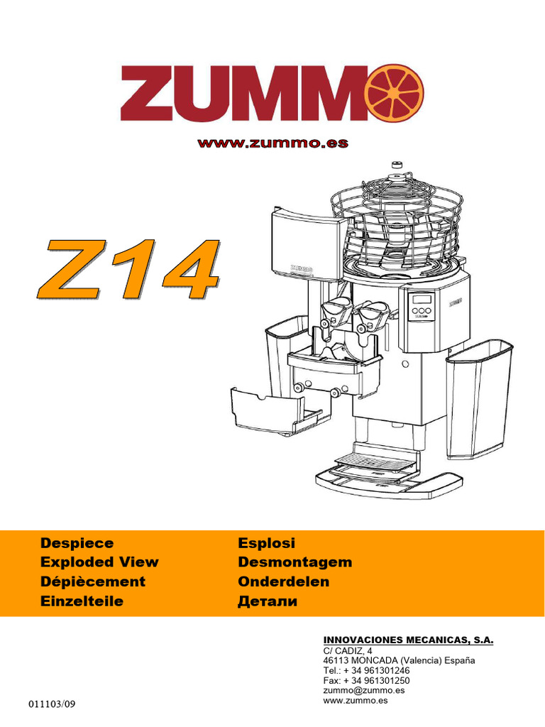 Manual ZUMMO 14 | PDF