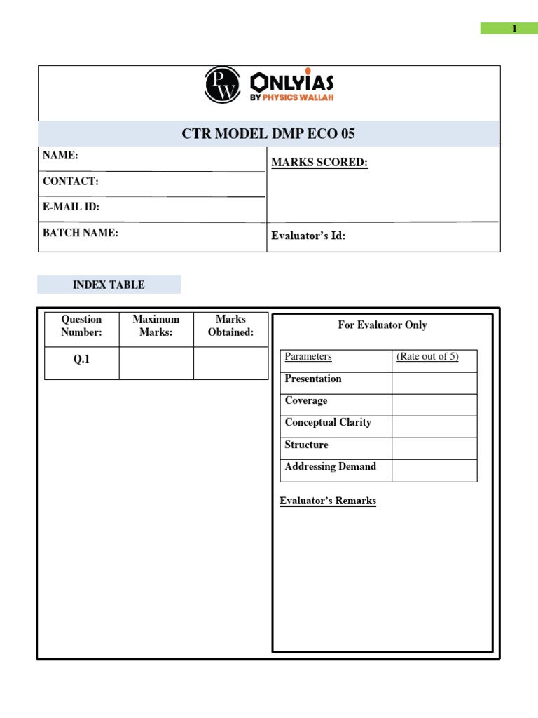 DMP Indian Economy 05 | PDF