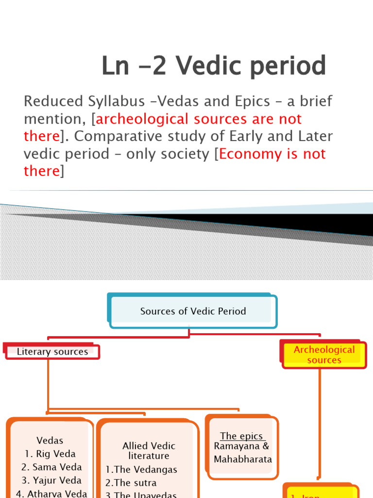 LN - 2 Vedic Period | PDF | Vedas | Ancient India