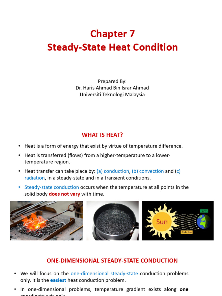 Chapter 7-Steady State Heat Transfer | PDF | Thermal Conduction | Heat ...