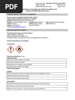 16 - FDS - Desengripante White Lub Super | PDF | Gases | Temperatura