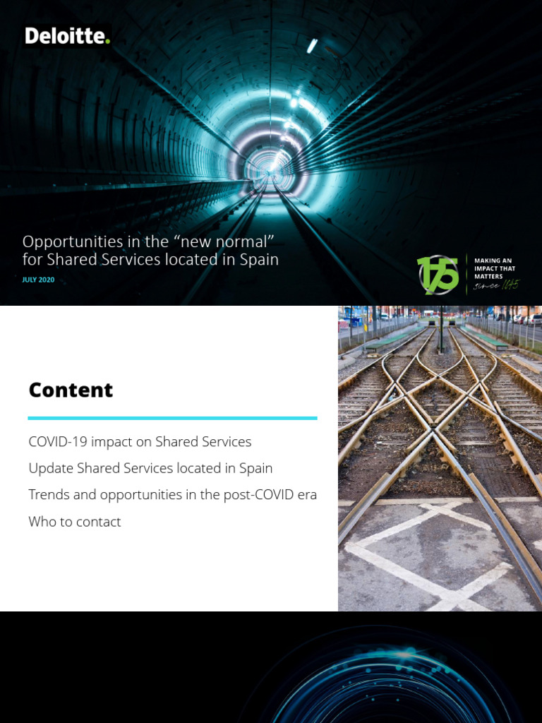 Deloitte ES Operations Opportunities Shared Services Spain | PDF ...