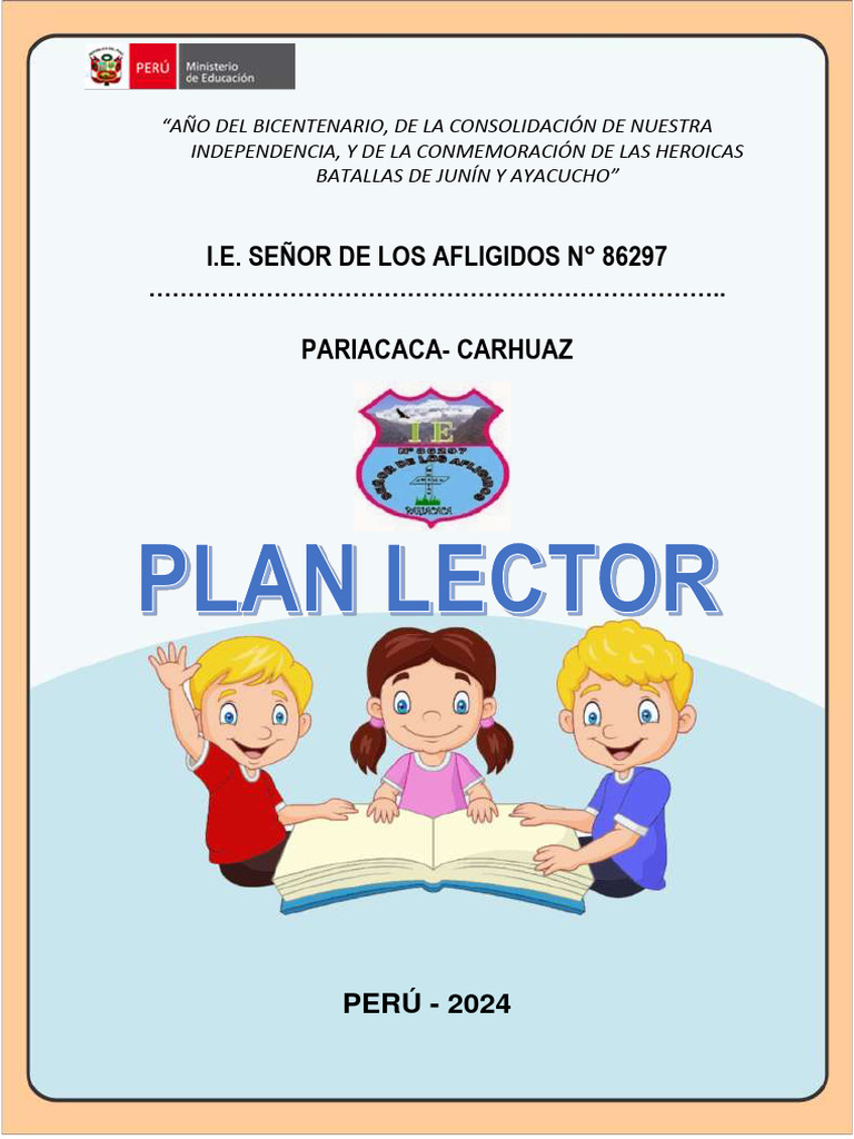 Plan Lector 3° Primaria | PDF | Aprendizaje