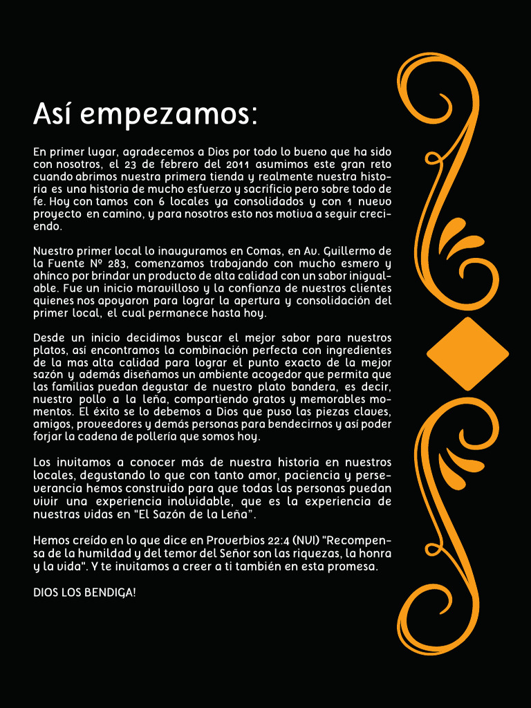 Carta Comas-1 | PDF | filete | Sopa
