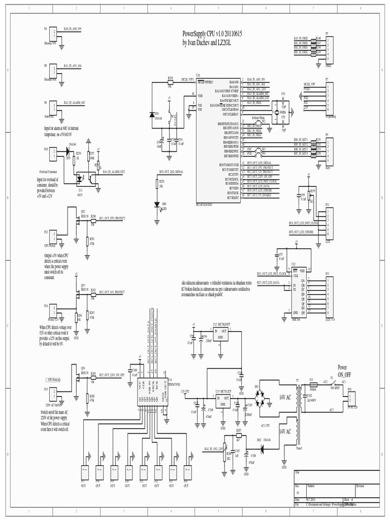 Power Supply Analog Cpu Controll Schematics | PDF | Cryptography