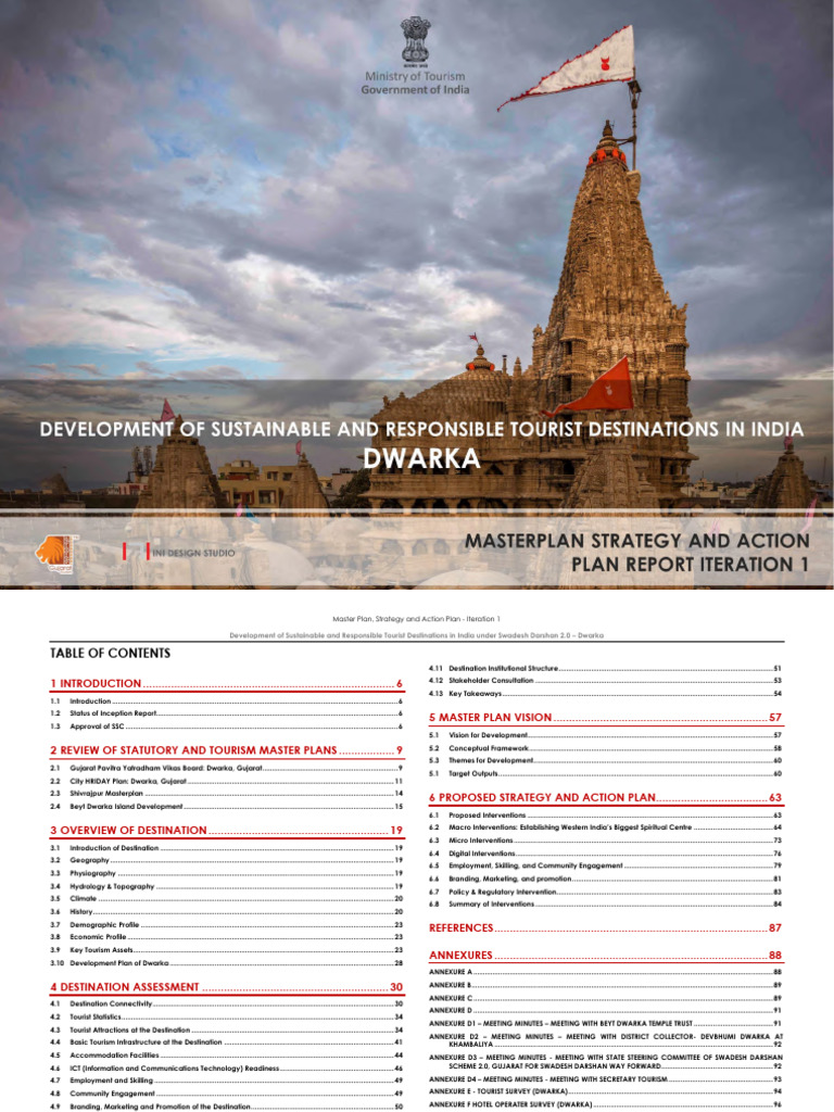 Sustainable Tourism Strategy for Dwarka | PDF | Business