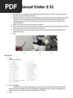 Manual Do Usuário Da Impressora 3D Creality Ender-3 | PDF | Impressão 3D | Impressora (informática)