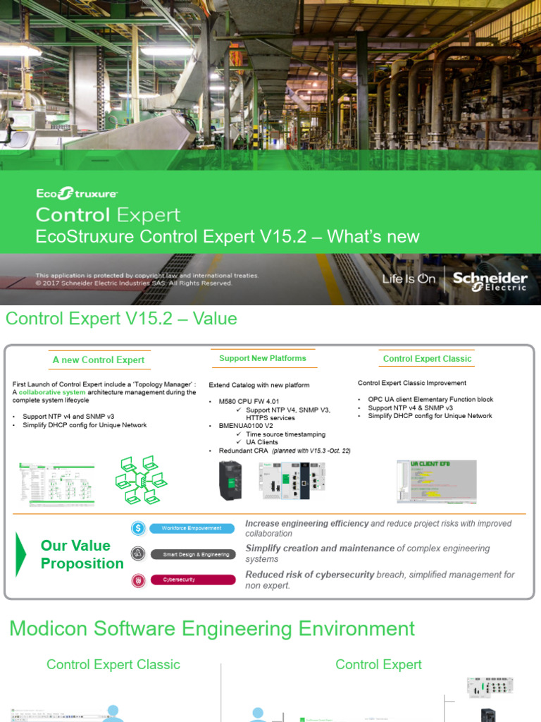 What Is New in ControlExpert | PDF | Computing | Computer Science