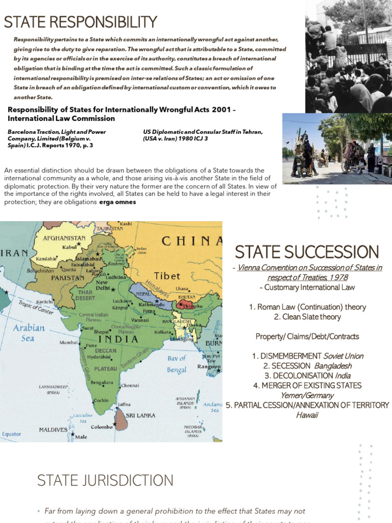 STATE RESPONSIBILITY | PDF | Jurisdiction | United Nations