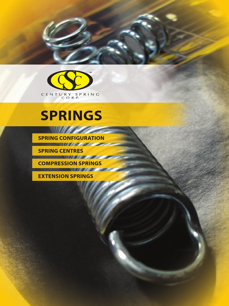 Century Springs Compressed | PDF | Mechanical Engineering | Mechanics