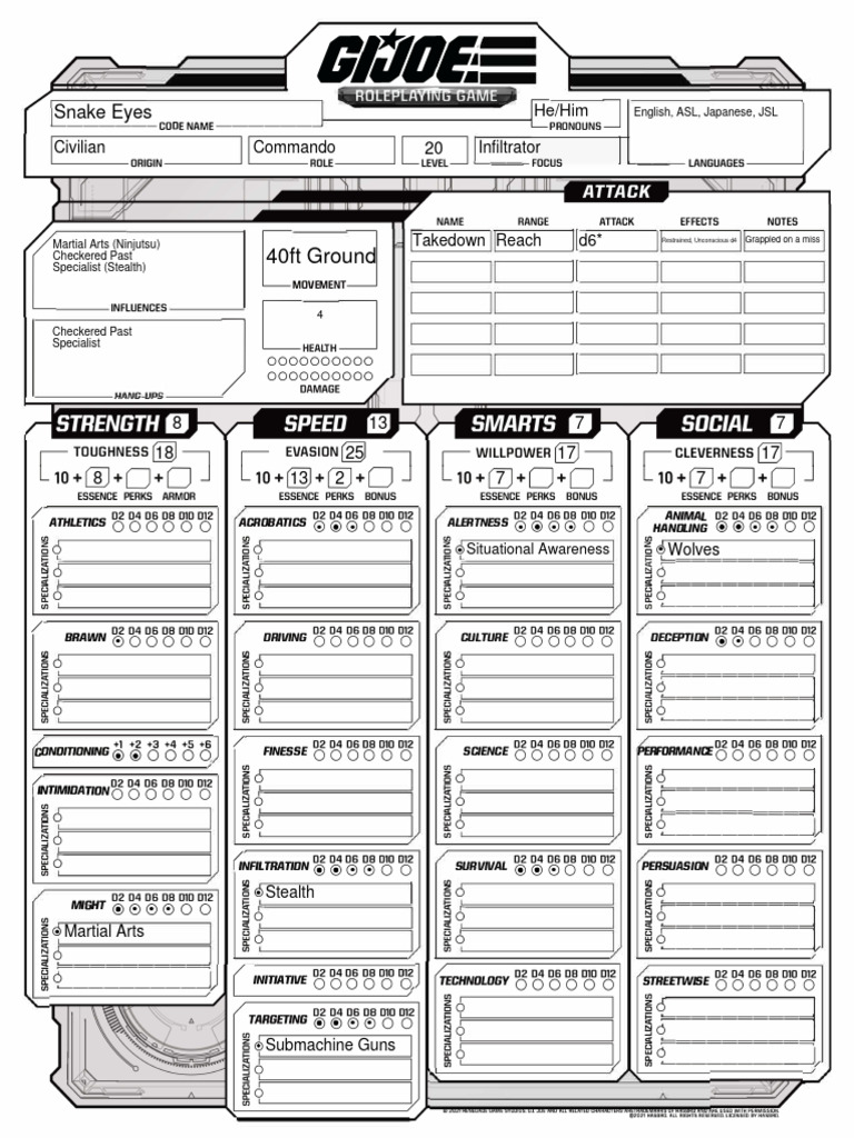 Gij Snake Eyes Level20 2241330183 | PDF