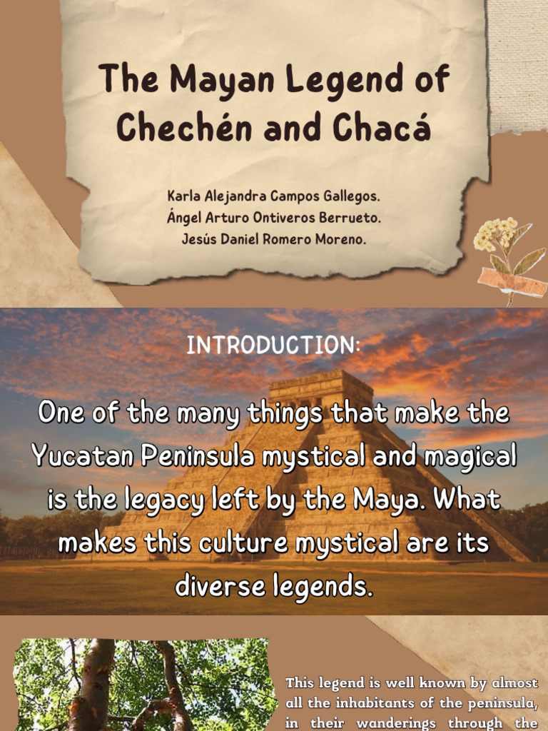 The Mayan Legend | PDF | Maya Peoples | Trees