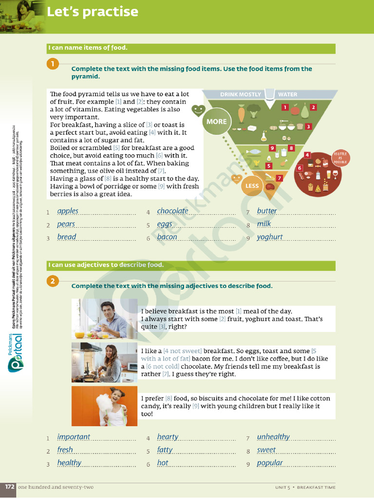 Answer Key Let's Practise Unit 5 | PDF