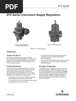 Data Sheets 67c Series Instrument Supply Regulators Bulletin Fisher en ...
