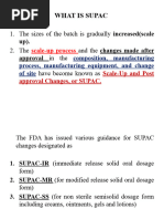 Understanding SUPAC Guidelines in Pharmacy | PDF | Pharmaceutical ...