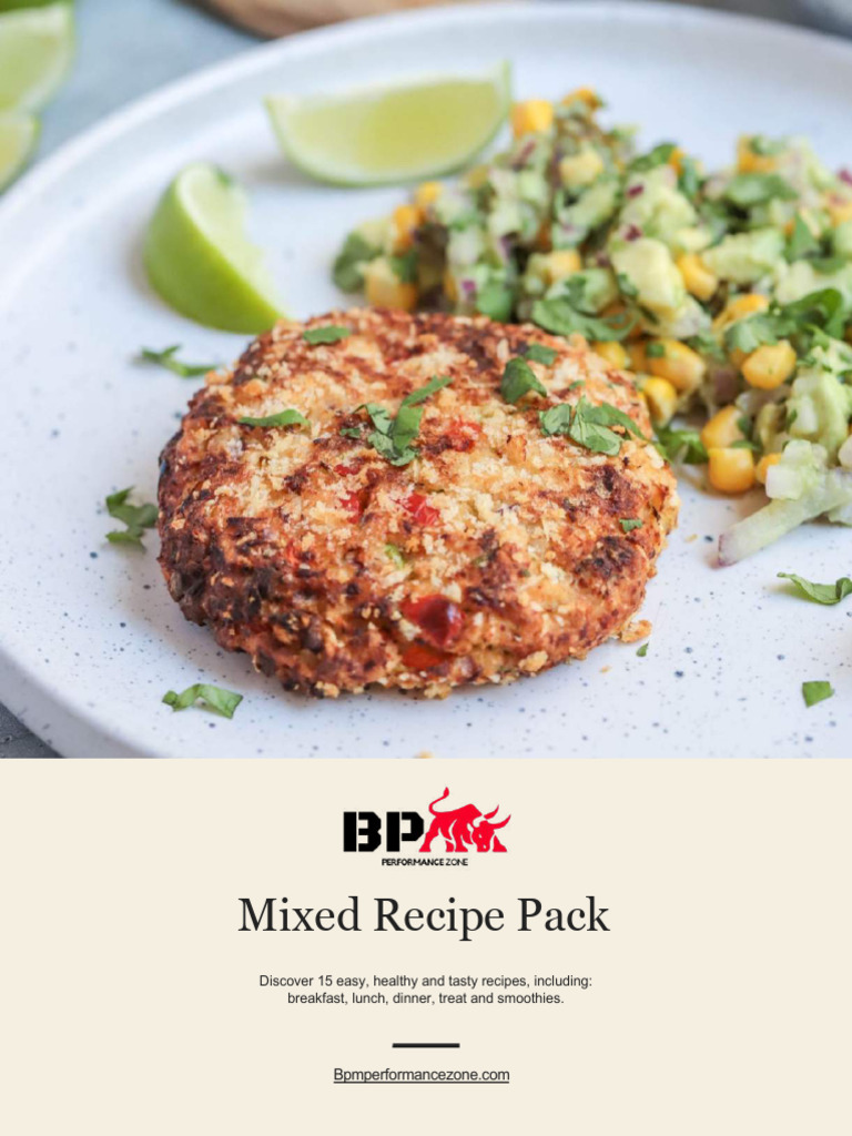 Healthy Meal Prep Recipes Guide | PDF | Pancake | Thai Cuisine