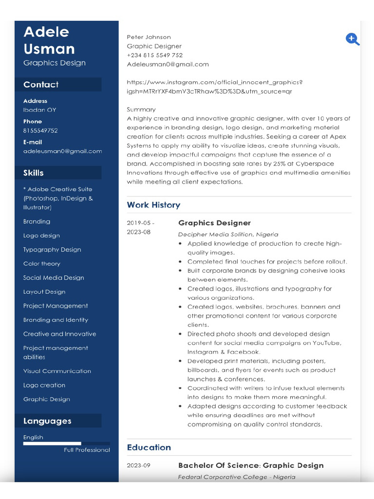 My Resume | PDF