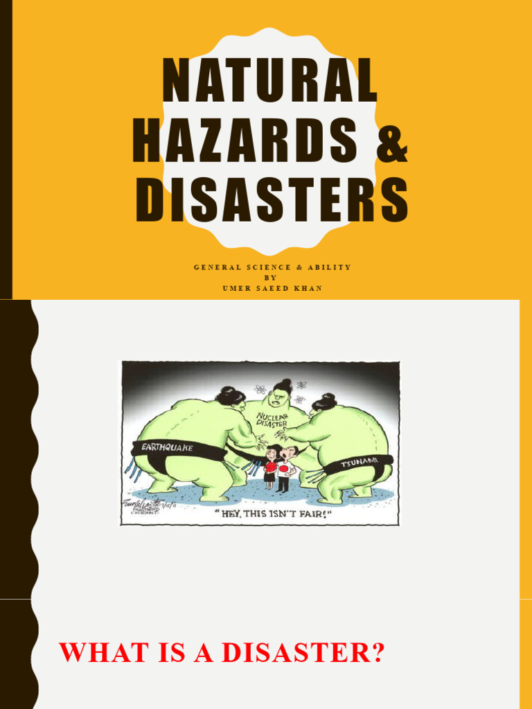 Natural Hazards & Disasters | PDF | Emergency Management | Hazards