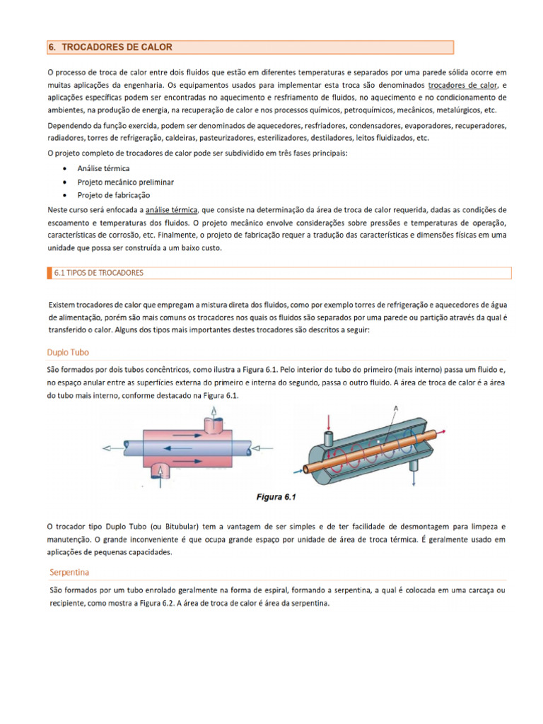 Tema V - TCM - Trocadores de Calor | PDF