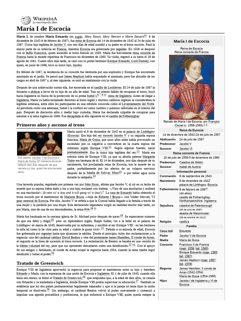 María I de Escocia | Descargar gratis PDF | María, reina de los ...
