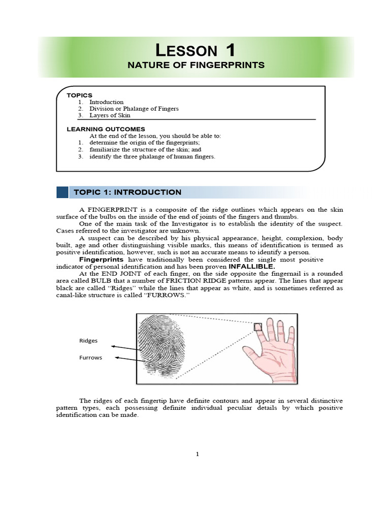 Fingerprint Crim2a Pdf Hand Fingerprint