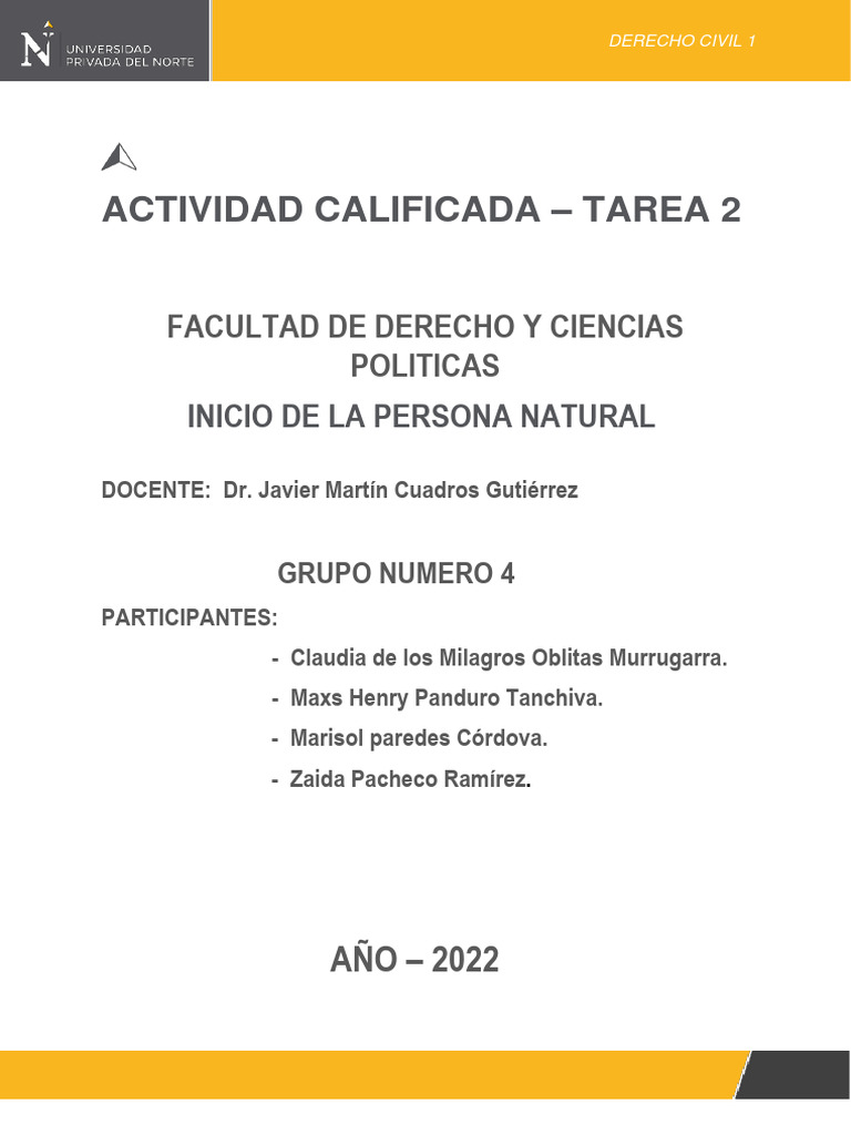T2 Inicio+de+la+persona+humana Paredes+cordova+marisol | PDF | Adopción ...