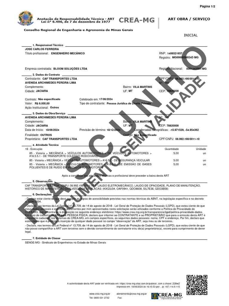 Relatorio Desenvolvido Por TecnoTech Sistemas Corporativos | PDF
