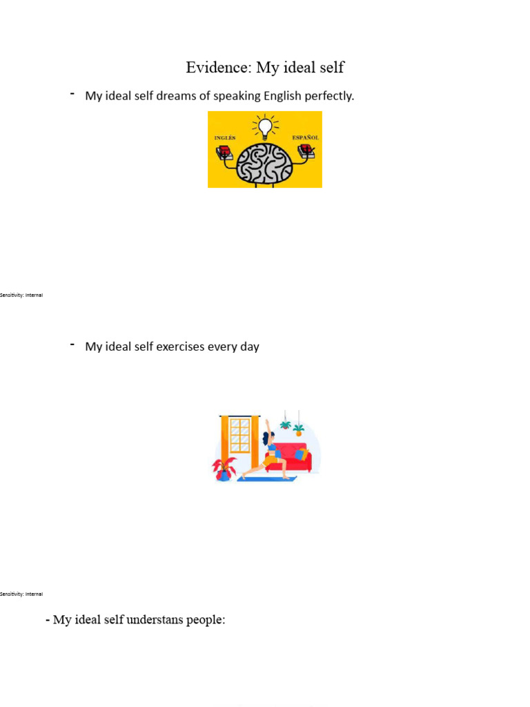 Evidence - My Ideal Self | PDF