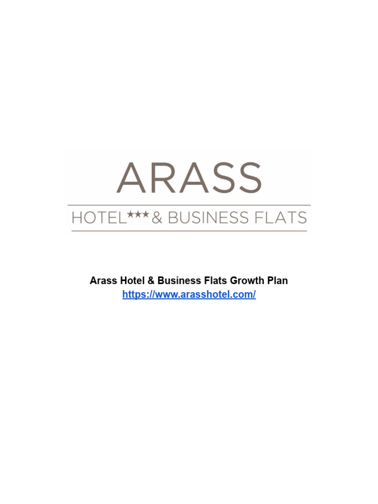 Arass Hotel and Business Flats Growth Plan | PDF | Search Engine ...