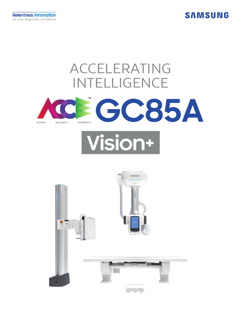 HME - DR - AccE GC85A Vision+ - Catalog - v5.1 - 240201 - CE | PDF ...