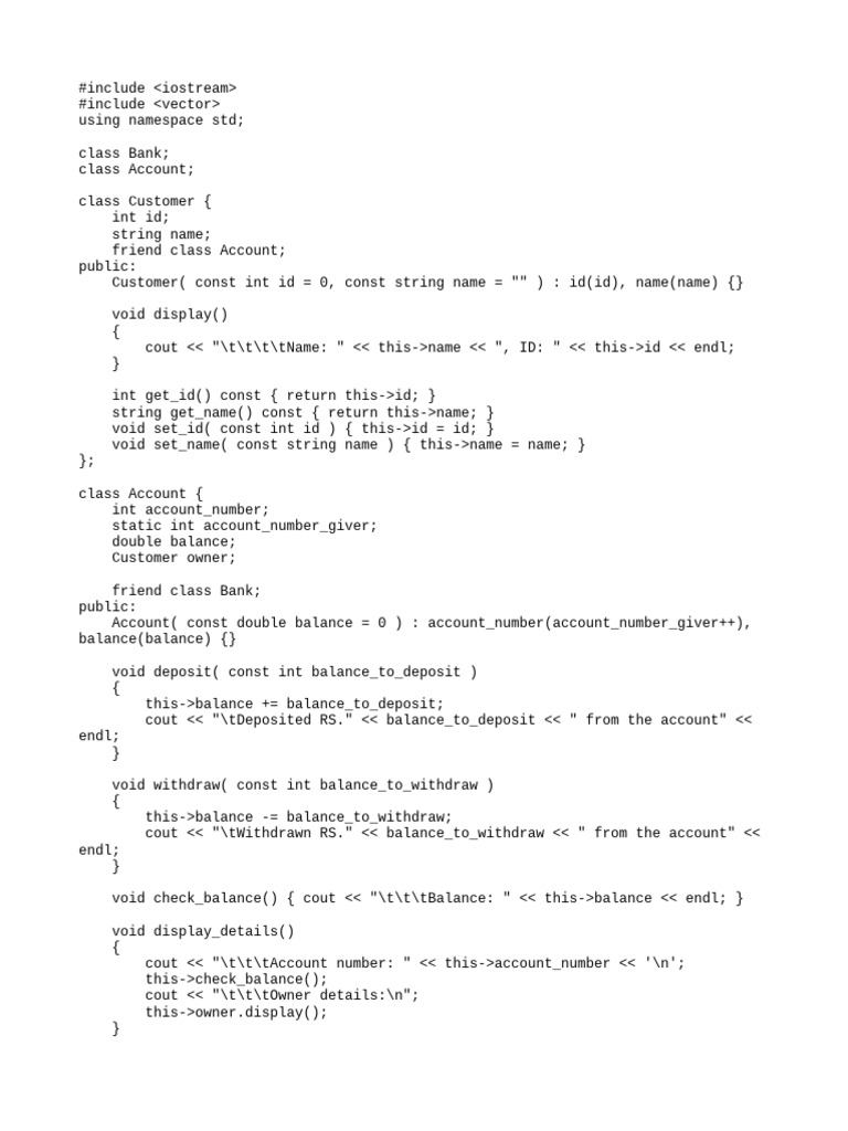 Task 3 Lab 10.cpp | PDF | Computer Programming | Programming Paradigms Task 3 Lab 10.cpp | PDF | Computer Programming | Programming Paradigms