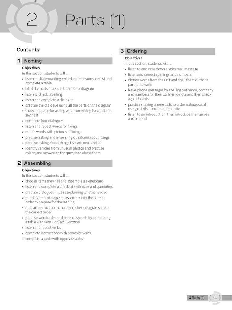 Unit 2 Technical English TB1 | PDF | Screw | Nut (Hardware)