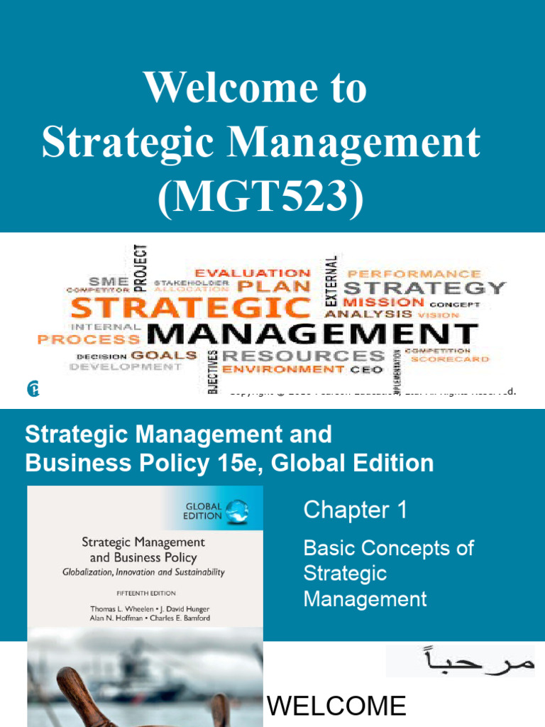Strategic Management Week 01 Students Pdf Strategic Management