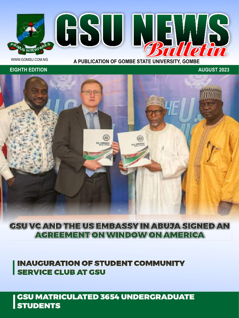 GSU Bulletin: August Highlights | PDF