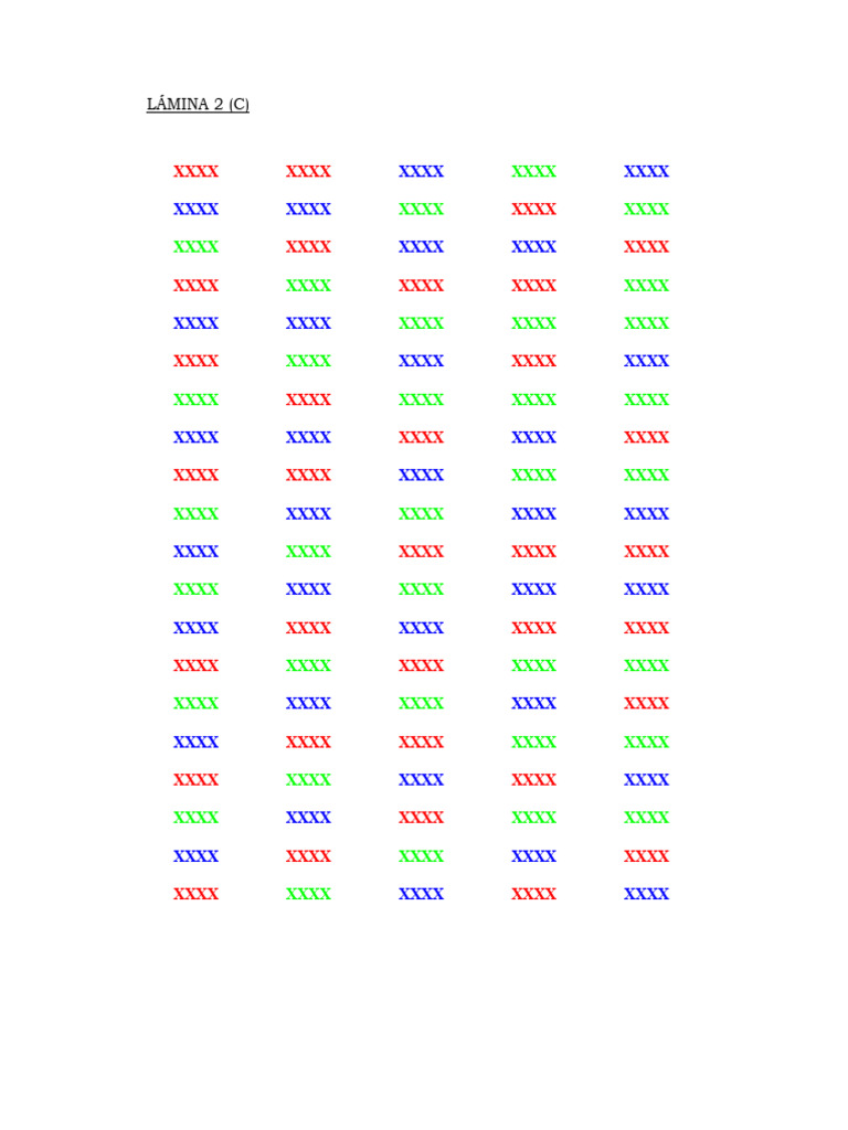stroop color | PDF