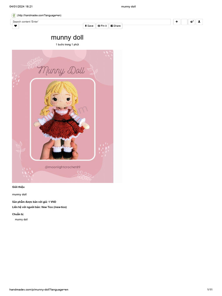 Munny Doll | PDF