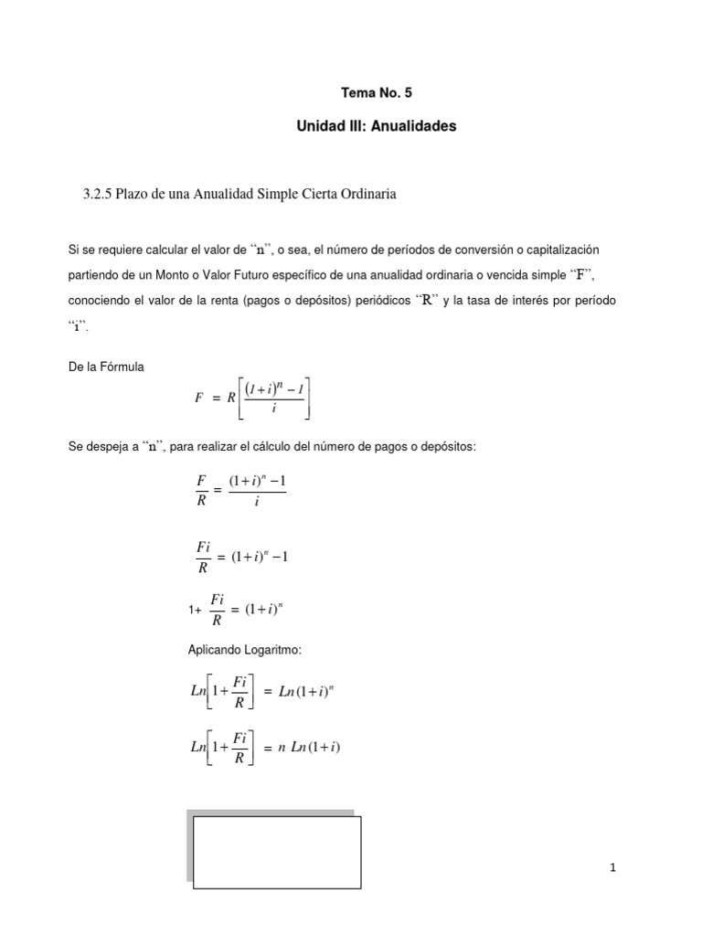 Unidad III - Tema No. 5 | PDF | Finanzas personales | Sector privado
