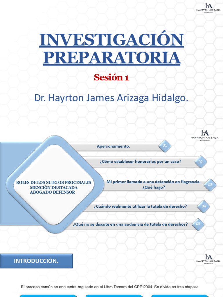 Sesión N°1 | PDF | Fiscal | Policía