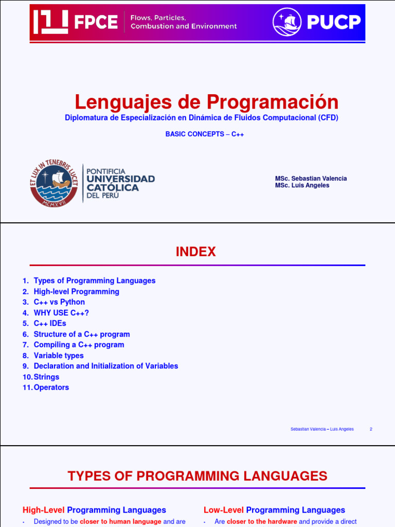 Lecture6 Lenguajes de Programacion v2 | PDF | Computer Programming | Integer (Computer Science)