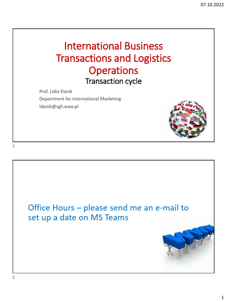1 Transaction Cycle | PDF | Futures Contract | Derivative (Finance)