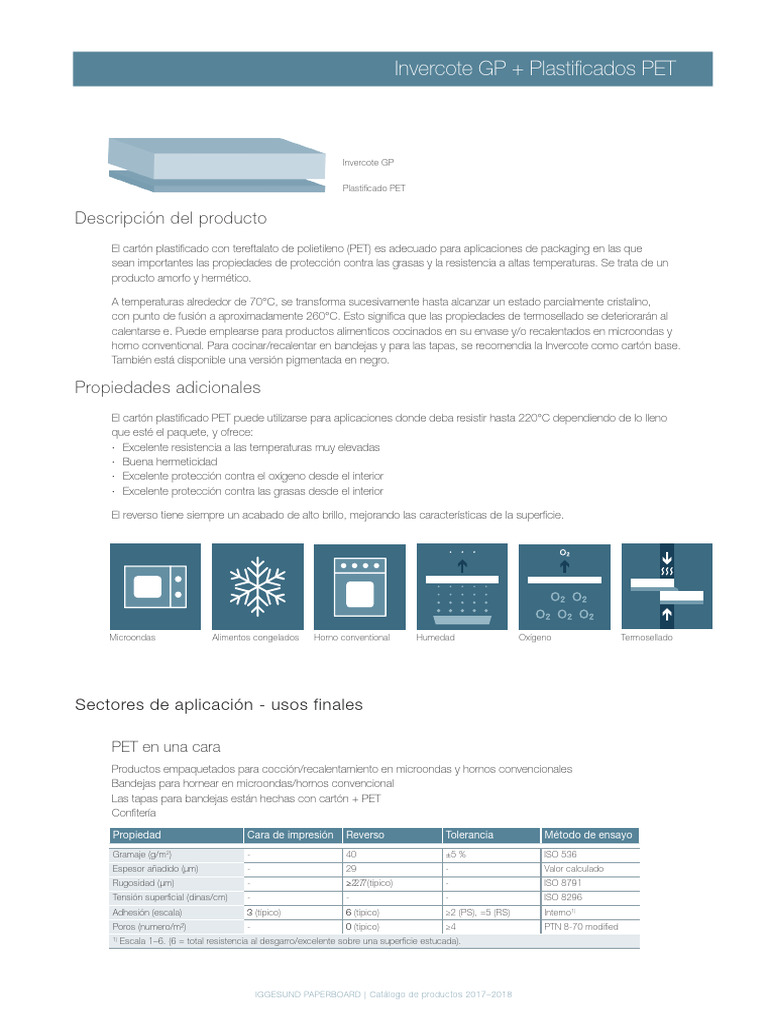 Pet Coating Es | PDF | Química Física | Materiales