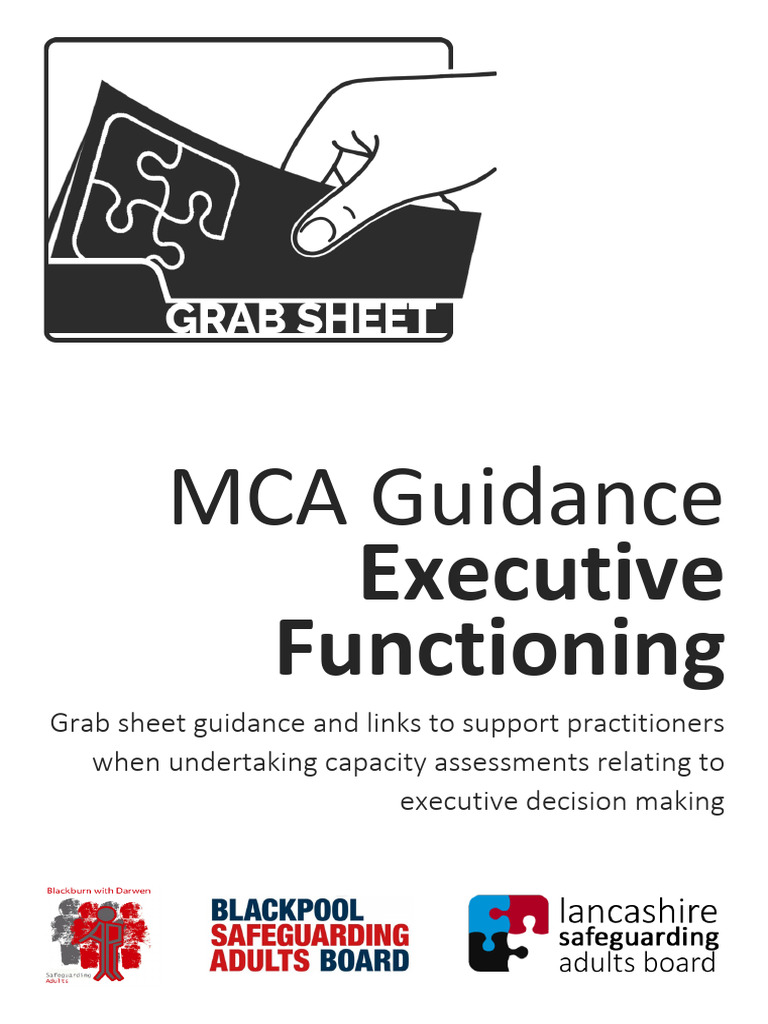 Executive Functioning Grab Sheet Mca Guidance - v10 - Apr2021 | PDF ...