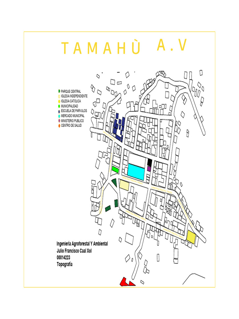 Tamahu A.V Actividad de Topografia | PDF | Ciencias de la Tierra
