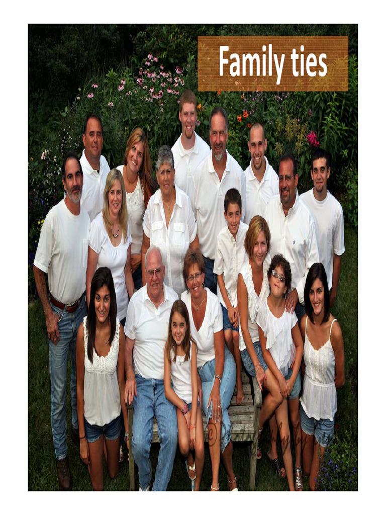 LESSON 5_Family ties - STUDENTS | PDF