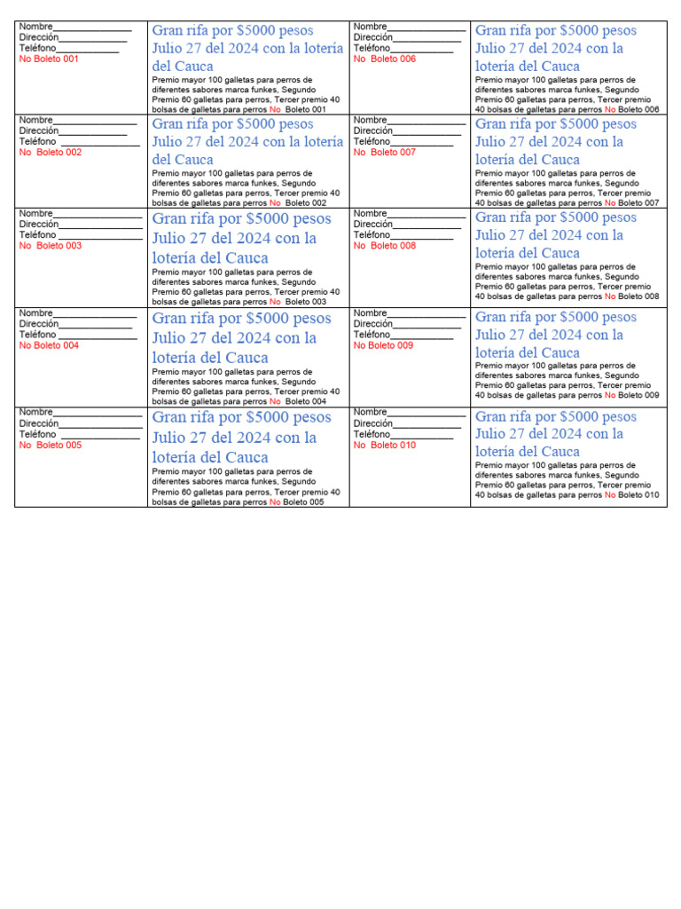 Rifa Funies | PDF | Cocina, comidas y vino