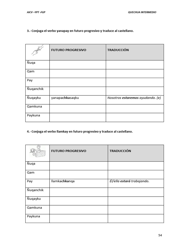 Ejercicio Individual | Descargar gratis PDF | Verbo