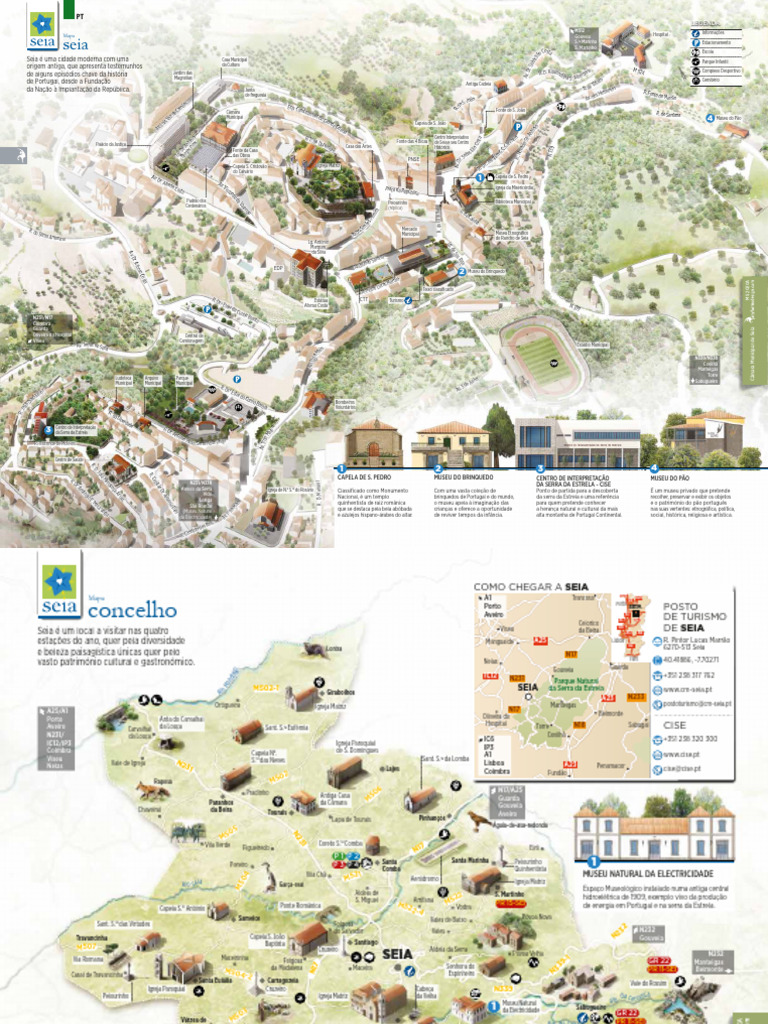 Mapa Turístico Seia | PDF