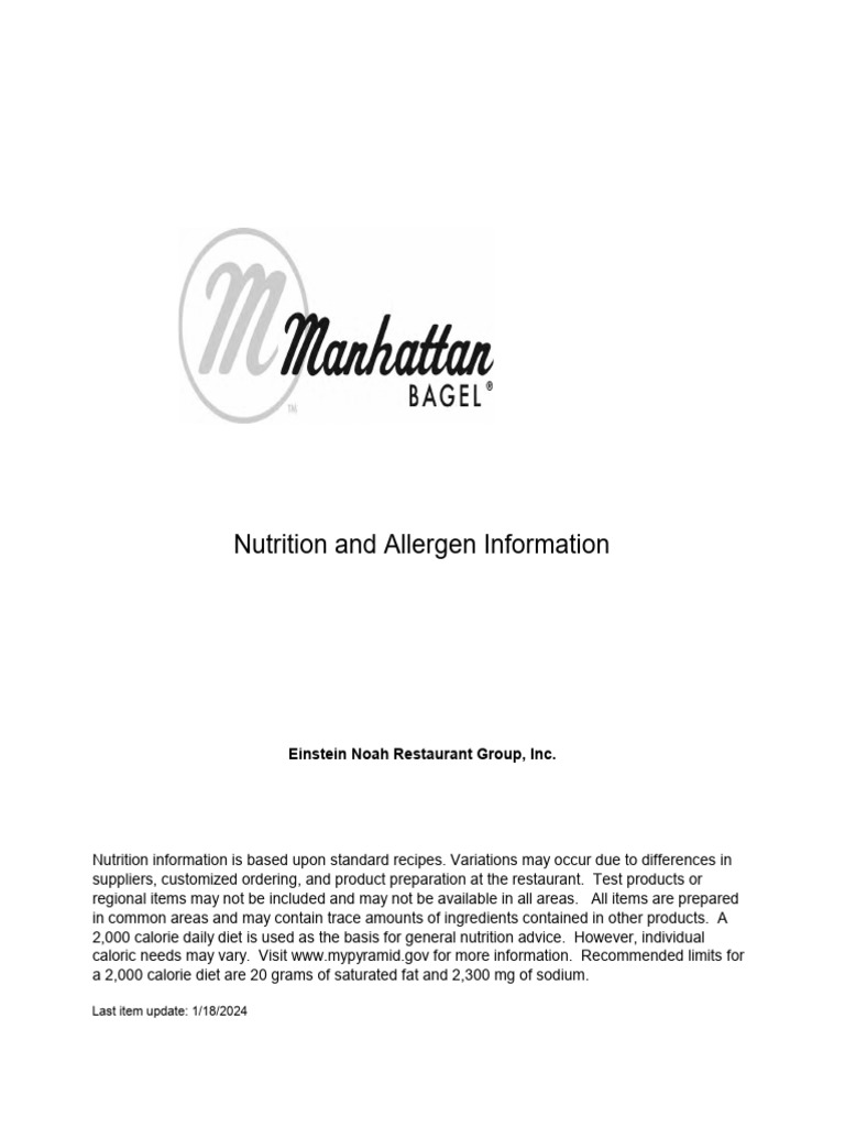 MCB Nutrition Guide Master 1.25.24 | PDF | Fat | Nutrition Facts Label