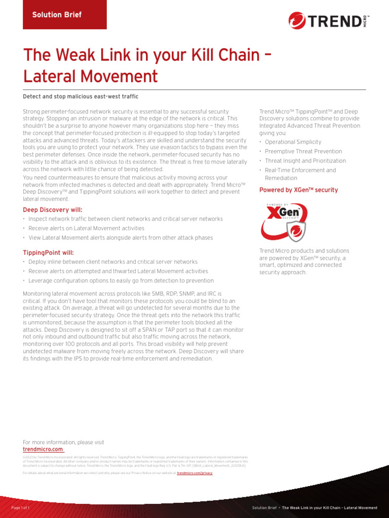SB Lateral Movement | PDF | Malware | Computer Networking